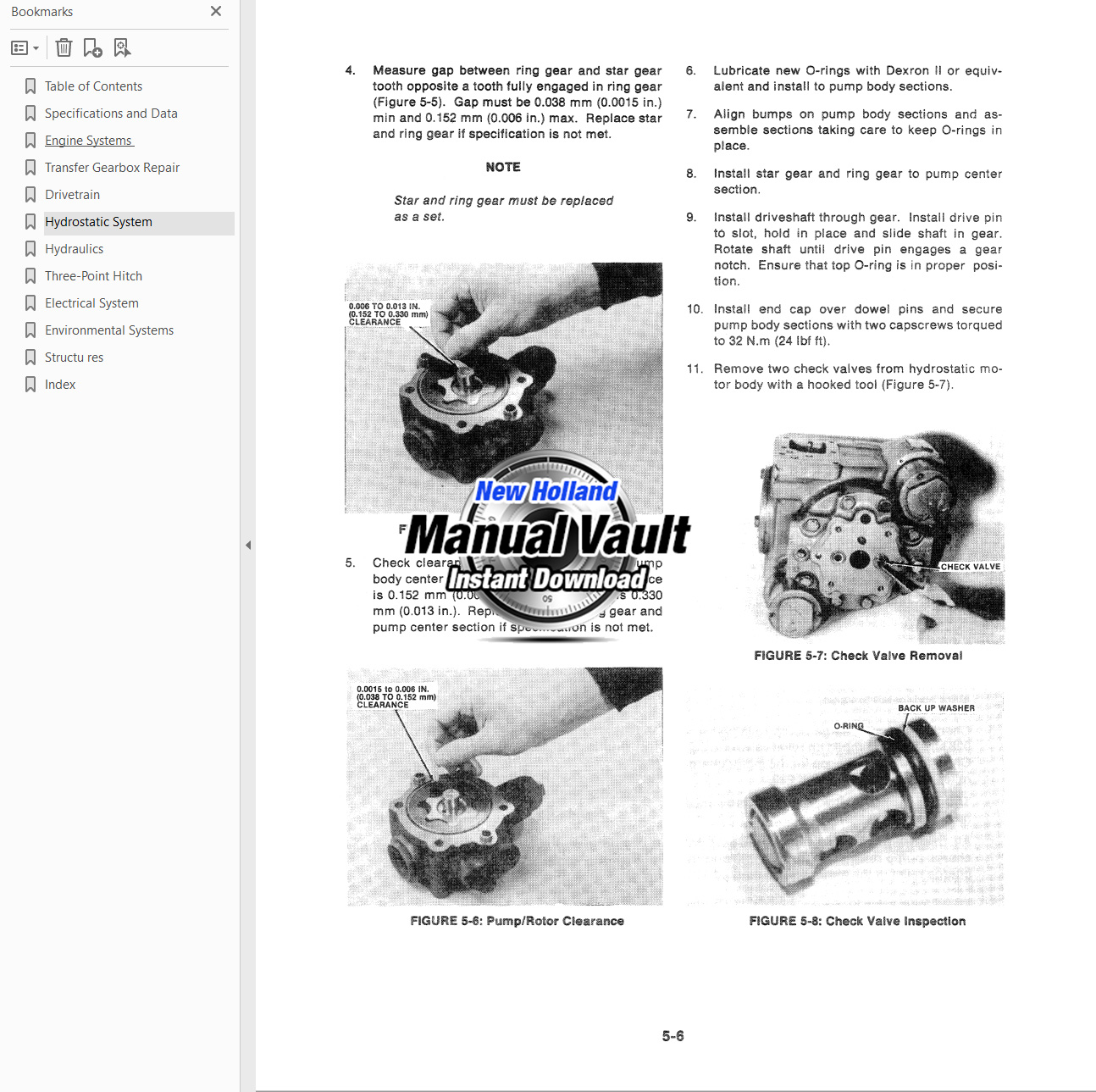 Ford 256, 276, 276 II Versatile Tractor Service Manual - MyTractorManual